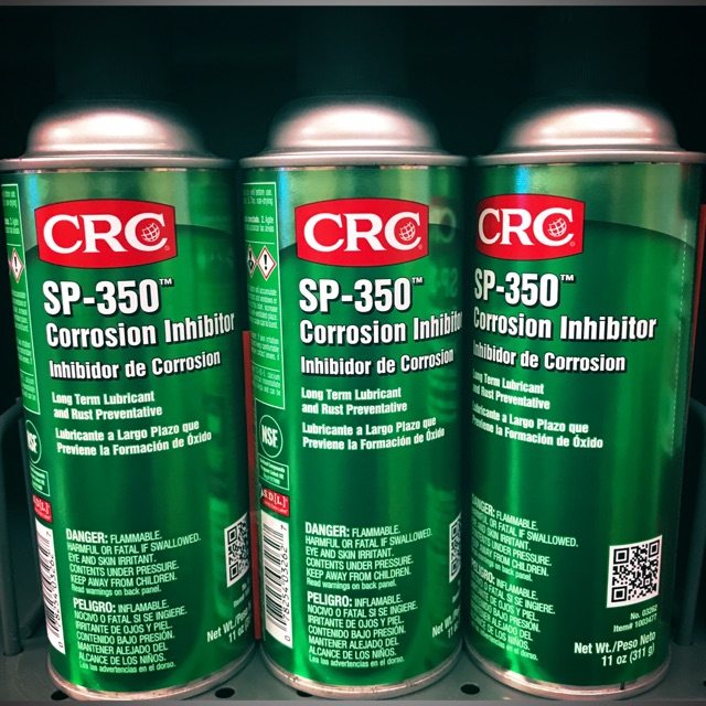 CRC SP-350 น้ำยาหล่อลื่น สเปรย์หล่อลื่น กันสนิม น้ำมันหล่อลื่นกันสนิม ...