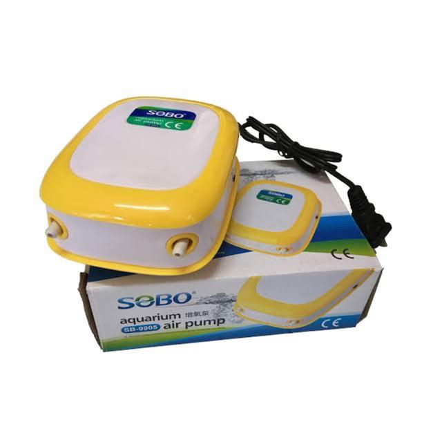ปั๊มลมตู้ปลา ปั๊มอ๊อกซิเจน SOBO SB-9903(1ทาง) SB-9905(2ทาง) oxygen ตู้ ...