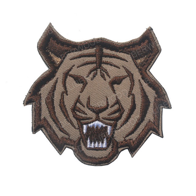 Animal head patch tactical patch badge armband feather shark rabbit ...
