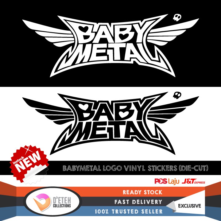 BABYMETAL Logo Vinyl Decal (Die-Cut) สติ๊กเกอร์ | Shopee Thailand