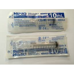 ไซริงค์ SYRINGE NIPRO 10 ML. | Shopee Thailand