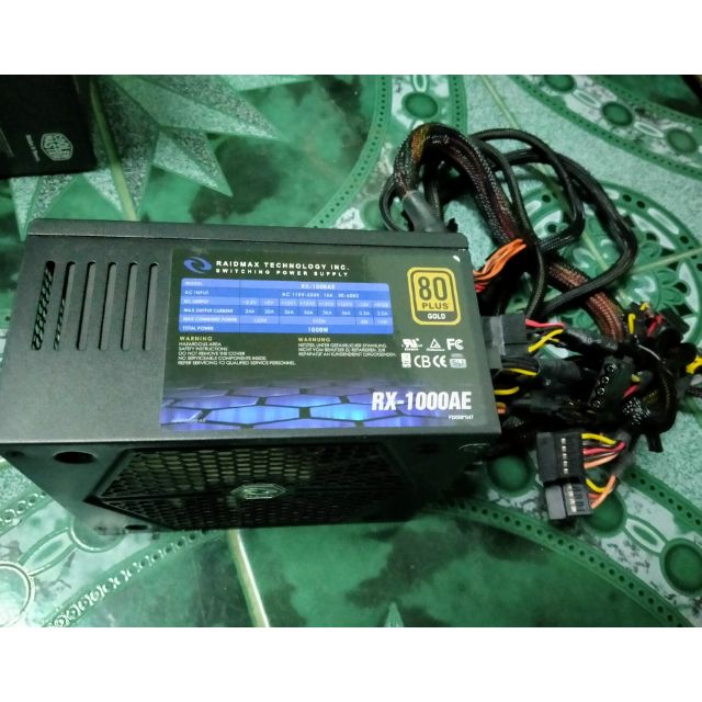 Power 1000w raidmax RX-1000AE 80+gold มือ2 | Shopee Thailand