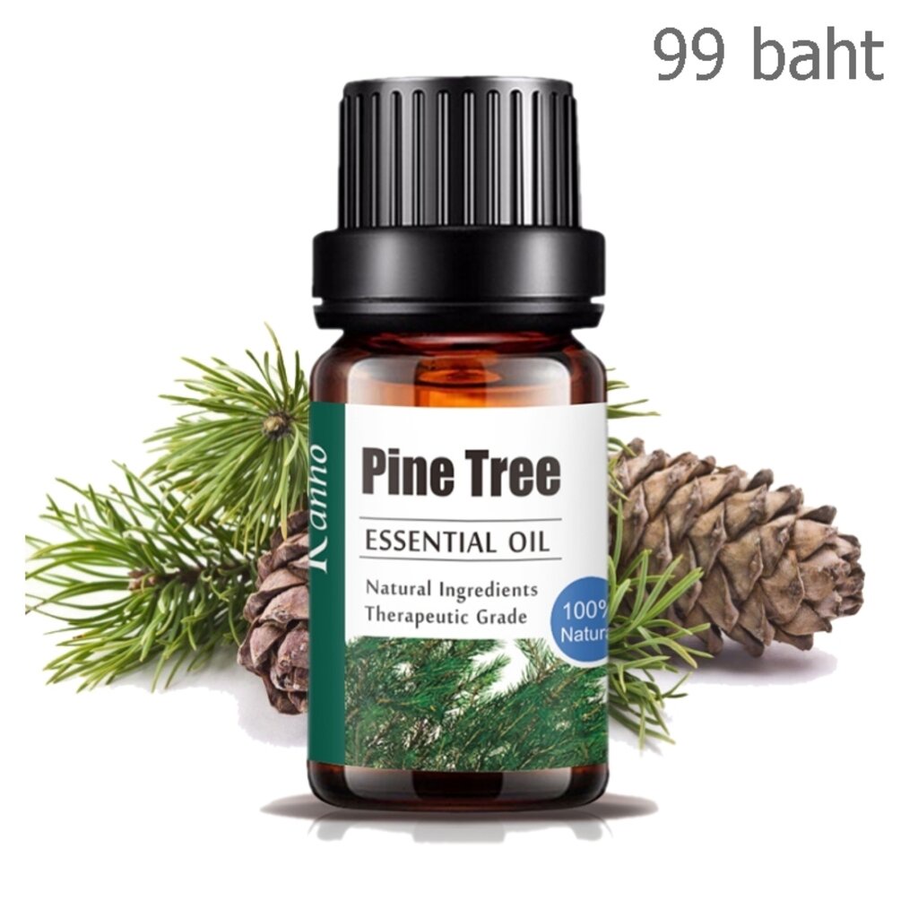 Aliztar 100% Pure Pine Tree Essential Oil ขนาด 10 มิล. น้ำมันหอมระเหยสน ...