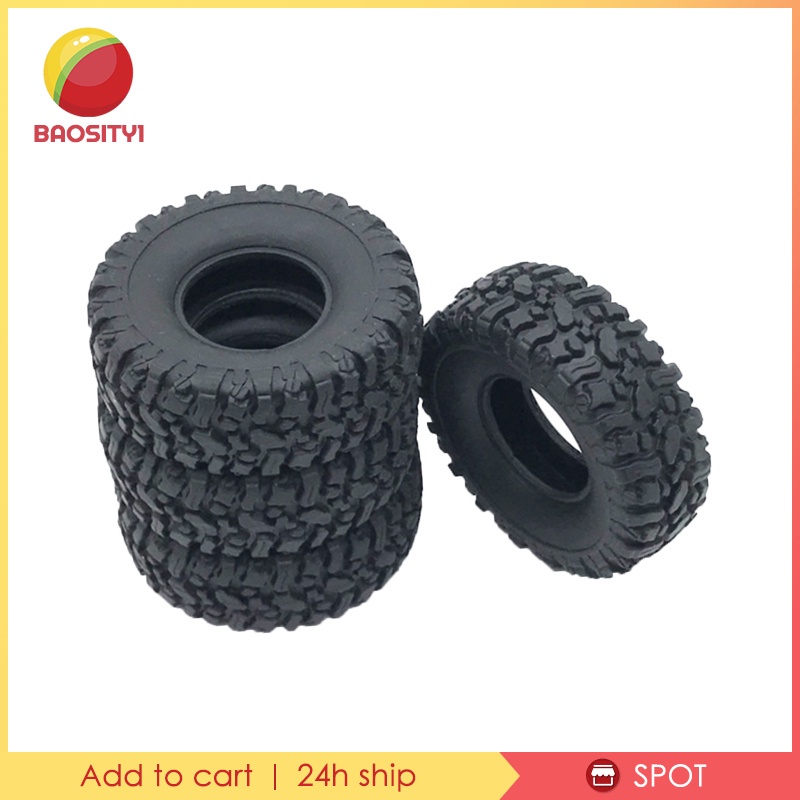 [Baosity1] ยางล้อรถบังคับ 4 ชิ้นสําหรับ Wpl B-1 B-14 B-24 B24 1:16 Rc ...