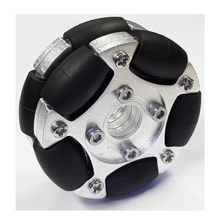 Omni Wheel 58mm วัสดุอลูมิเนียมคุณภาพสูง (แถมข้อต่อมอเตอร์) | Shopee ...