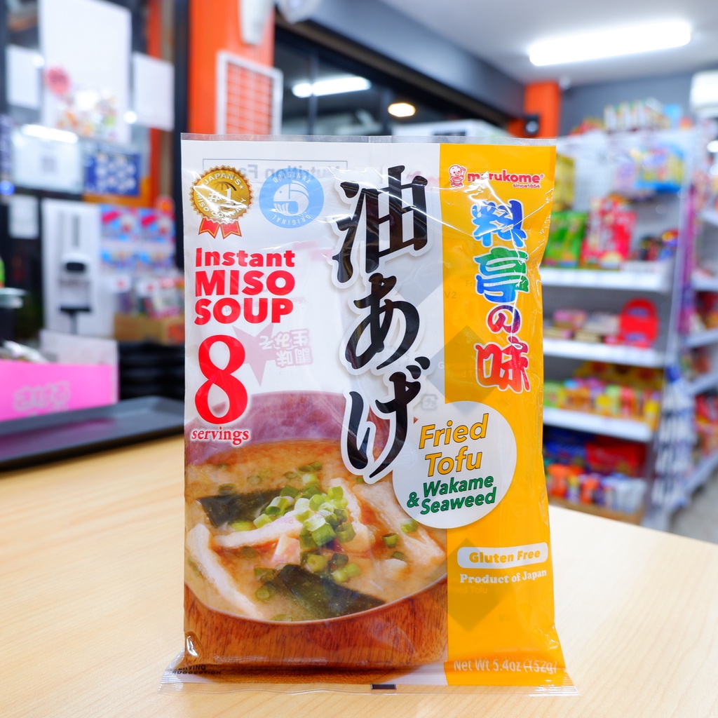 MARUKOME RYOTEI NO AJI MISO SOUP TOFU RYOTEI NO AJI MISO SOUP WAKAME ...