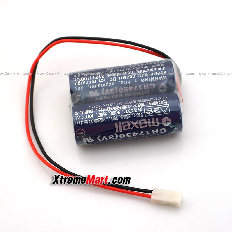 แบตเตอรี่ Maxell CR17450 3V 2 ก้อนต่อขนาน 2*CR17450 Battery (แพคละ 2ก้อน) | Shopee Thailand