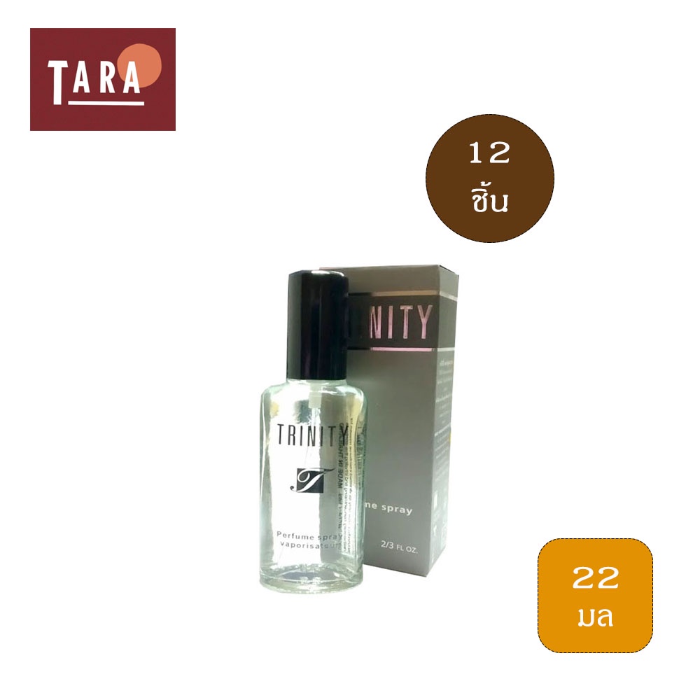 BONSOIR TRINITY Perfume Spary ทรีนิตี้ เพอร์ฟูม สเปรย์ 22 ml. 12 ชิ้น(1 ...
