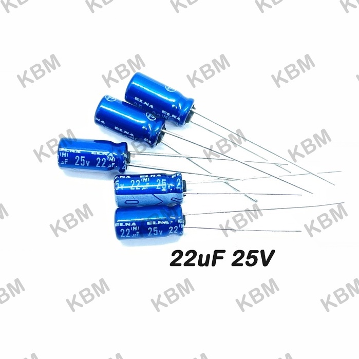 Capacitor (คาปาซิเตอร์) 22uF 16V 22uF 25V 22uF 35V 22uF 35V 22uF 50V ...