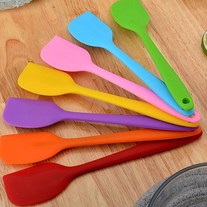 ไม้พายซิลิโคนไร้รอยต่อ ชนิดทึบ ชุดไม้พายซิลิโคน พายยางซิลิโคน พายทำขนม ...