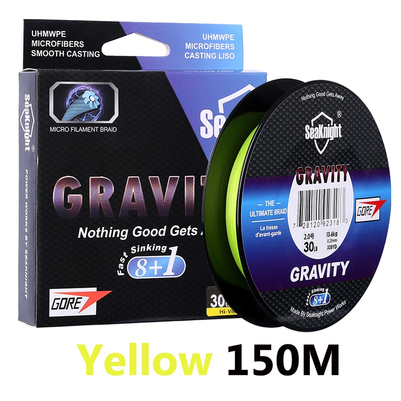 Seaknight Brand Gravity 8+1 Series G9 สายเอ็นตกปลา PE แบบถัก จมเร็ว 150 ...