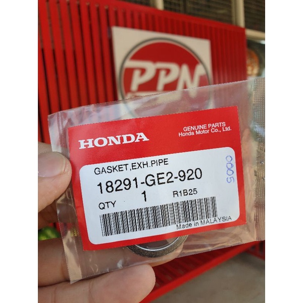 ปะเก็นท่อไอเสีย ใช้ได้กับWAVEทุกรุ่น WAVE125 PCX150 MSX แท้ศูนย์ฮอนด้า ...