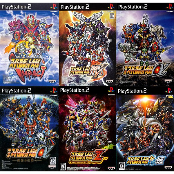 แผ่นเกมส์ PS2 (ส่งไว) Super Robot All | Shopee Thailand