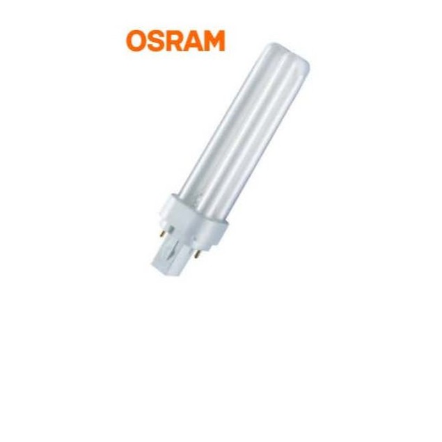 หลอดคอมแพคฟลูออเรสเซนต์ หลอดตะเกียบ Osram DULUX D (2pin) 13W 827/830/840/865 G24D-1 EN NCE ...