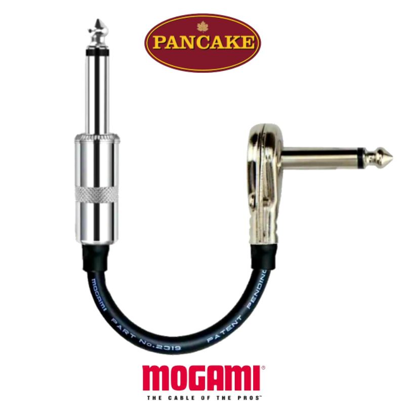 สายพ่วงเอฟเฟค PANCAKE PATCH CABLE ใช้สาย MOGAMI 2524 เลือกสายและความยาว ...
