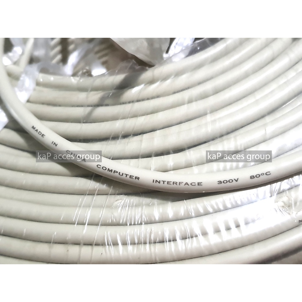 D-SUB DB15pin Multicore cable connector สายสัญญาณ มัลติคอร์ DB15 15พิน ตัดแบ่งขาย / เมตร ...