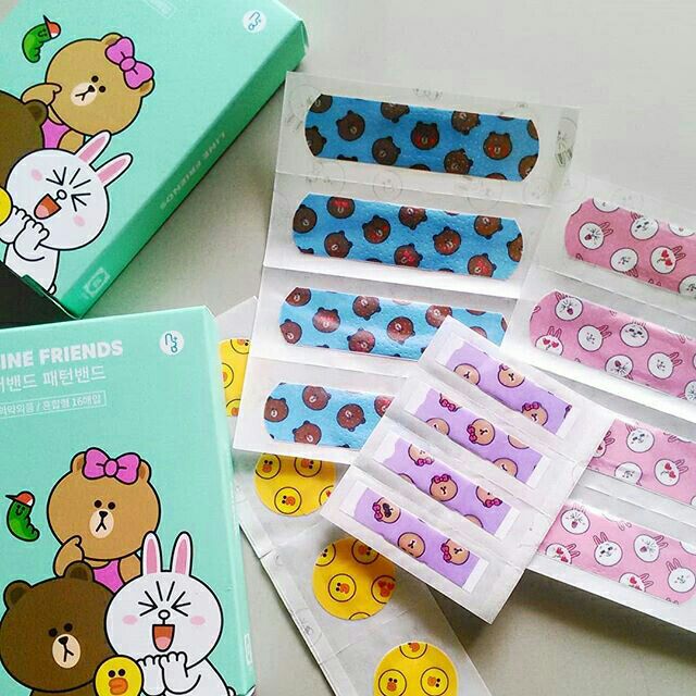 พลาสเตอร์ปิดแผล Line Friends | Shopee Thailand