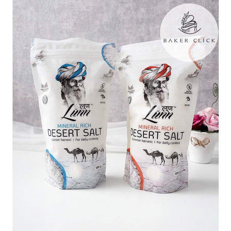 เกลือ ตรา Lunn 500g. แบบถุงเติม summer & winter Harvest เกลือบริโภคไม่ ...