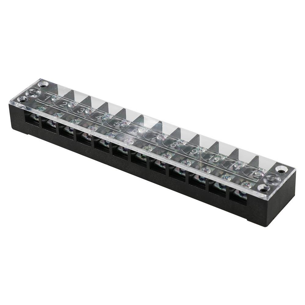 แผงต่อสายโลหะ 12 ช่อง TEND TB25-12 25A TERMINAL BLOCK TEND TB25-12 25A ...