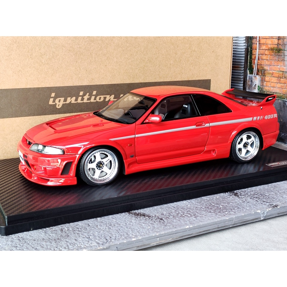 โมเดลรถR33 ignition model Nissan Skyline R33 GTR Nismo 400R ขนาด สเกล scale 1:18 1/18 ราคา โมเดล ...