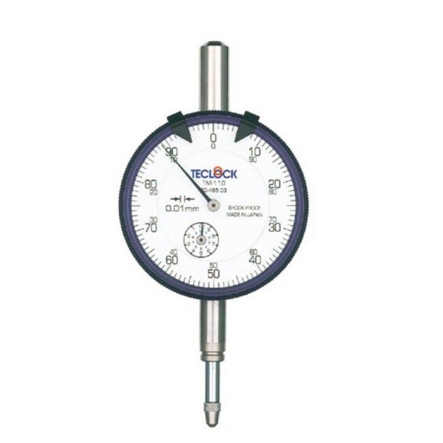 Teclock ไดอัลเกจความละเอียด 0.01มิล ขนาด 10มิล รุ่น TM-110 - Dial Indicator Graduation 0.01mm ...