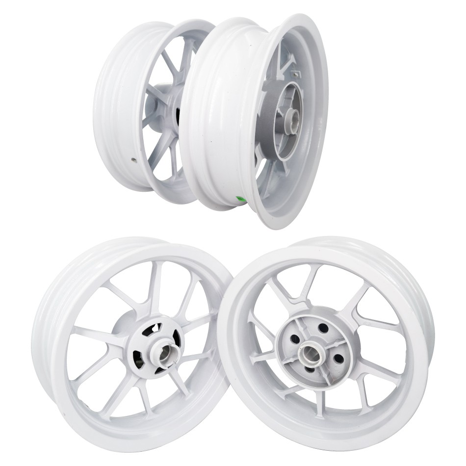 ล้อแม็ค KSR หน้า+หลัง สีทอง (ชุบแข็ง) 250x12,275x12 | Shopee Thailand