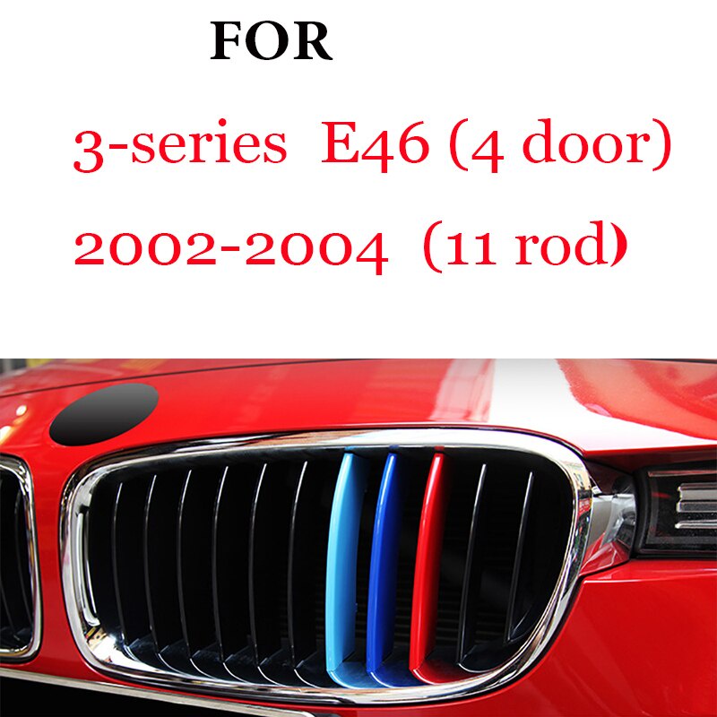 คลิปกระจังหน้า ABS อุปกรณ์เสริม สําหรับ BMW 3 Series E46 E36 E90 E91 E92 E93 F30 F20 GT 3 ชิ้น ...