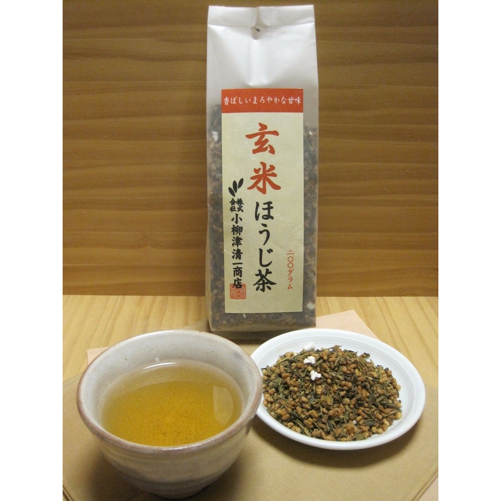 Genmai Hojicha, Premium Japanese Loose Leaf Roasted Tea with Roasted ...