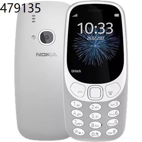 มือถือปุ่มกด โทรศัพท์มือถือ NOKIA 3310 (สีเทา) มี 2 ซิม 3G/4G รุ่นใหม่ 2020 โนเกียปุ่มกด มือถือ ...