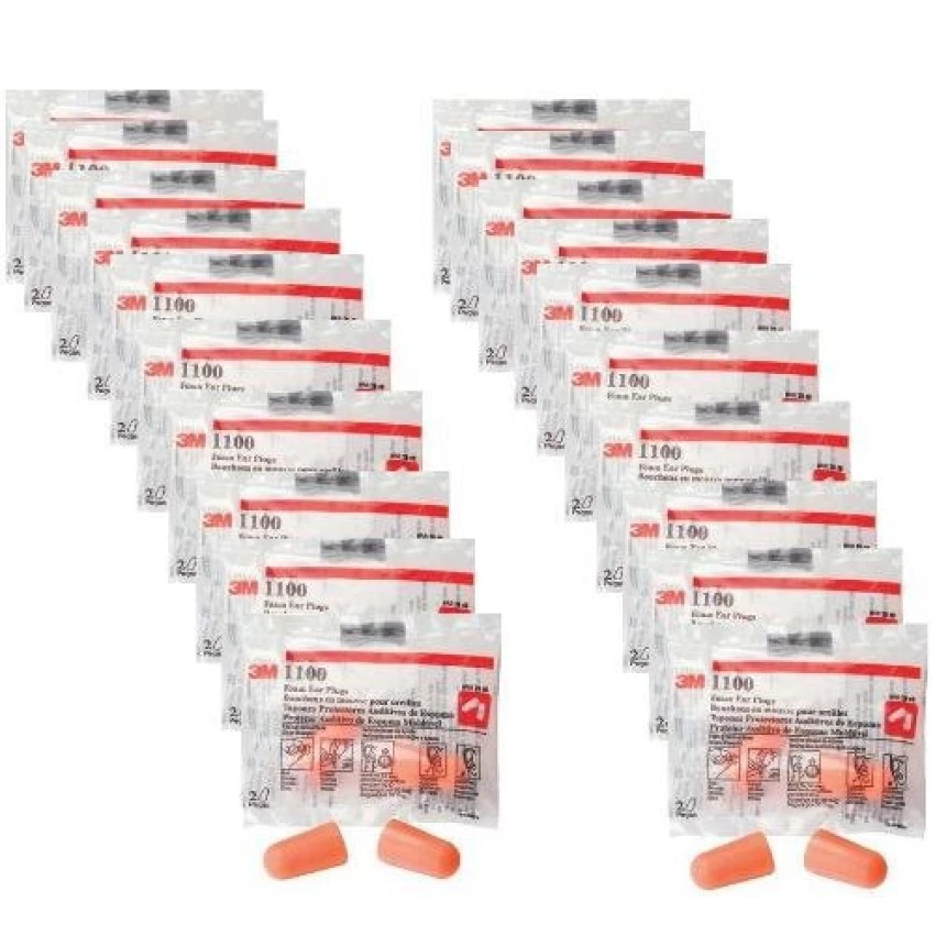3M 1100 โฟมอุดหู ป้องกันเสียง (20 คู่) ได้ถึง 29 เดซิเบล 3M | Shopee ...