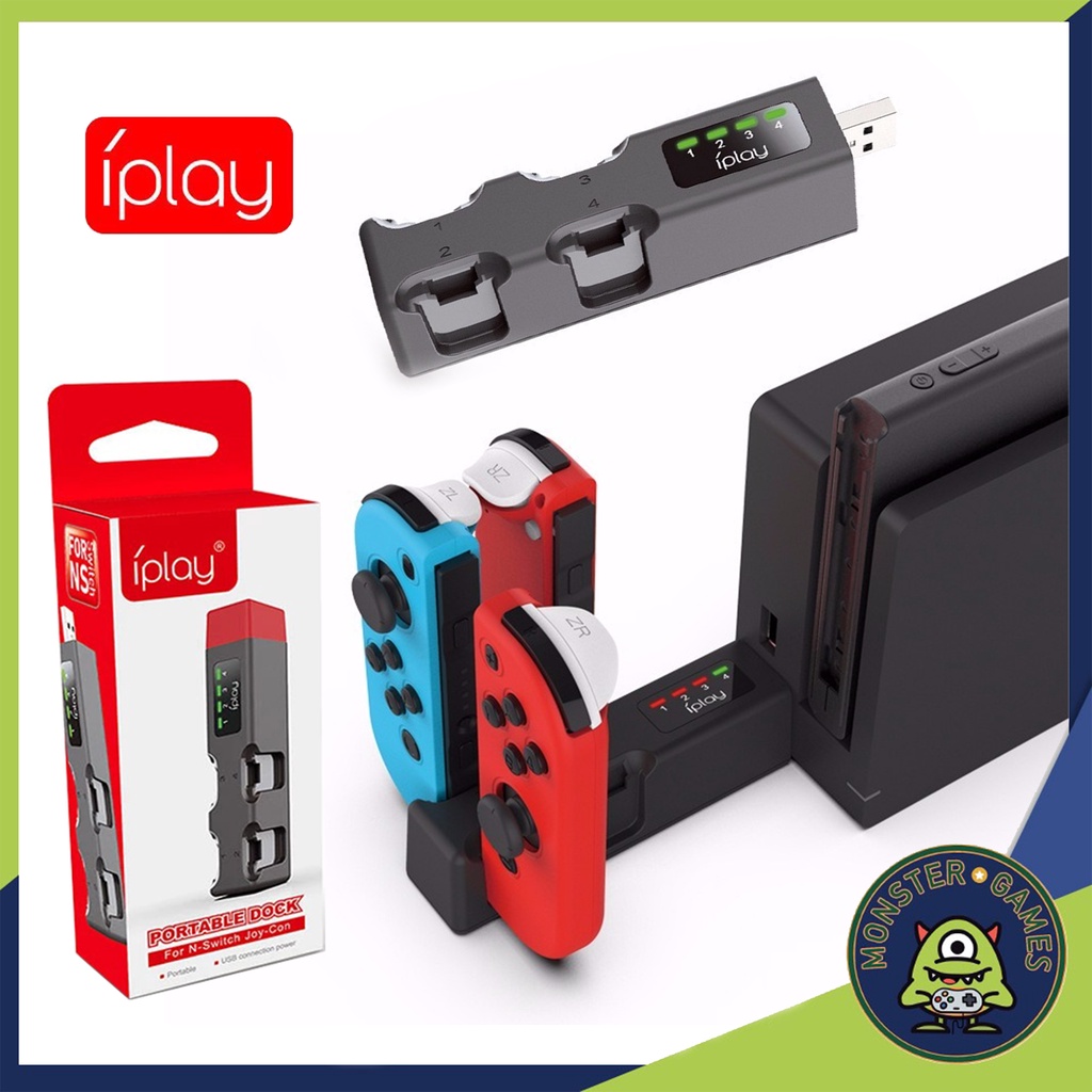 iPlay Portable Dock for Nintendo Switch Joy-con (HBS-194)(ที่ชาร์จจอย Switch)(Charging Dock for ...