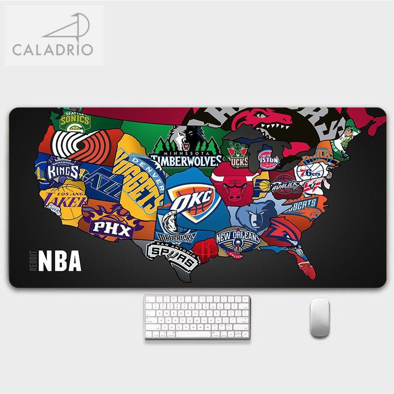 NBA mouse pad แผ่นรองเม้าส์ ที่รองเม้าส์ เกมมิ่ง ขนาดใหญ่ | Shopee Thailand