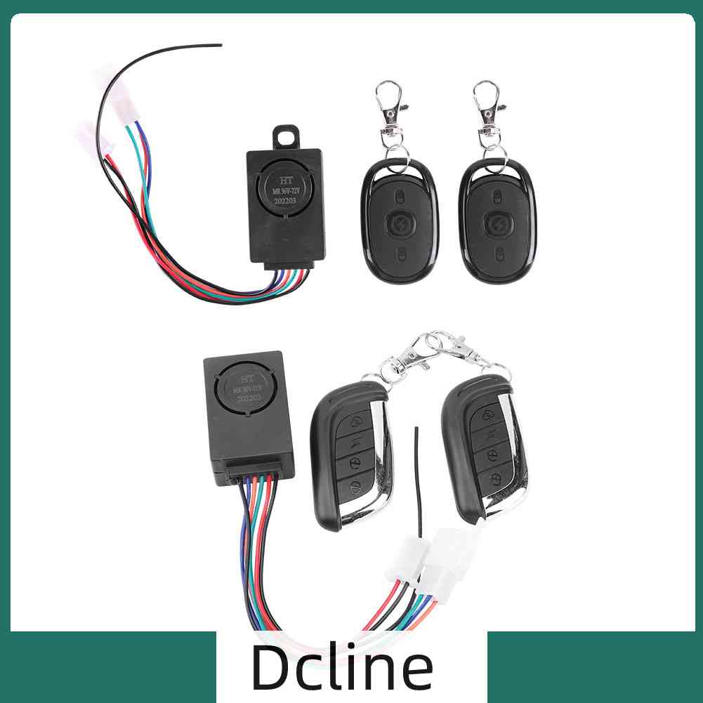 Dcline 125dB ระบบเตือนภัยจักรยาน สกูตเตอร์ รักษาความปลอดภัย ป้องกันการ ...