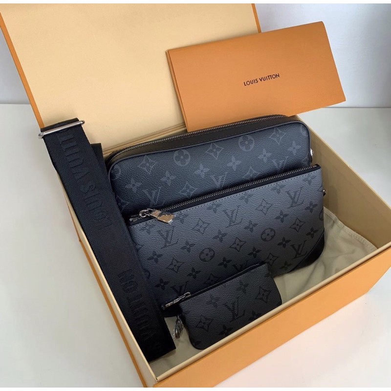 [Wh.bs] กระเป๋า TRIO BAG SS21 3IN1 หนังแท้💯 | Shopee Thailand