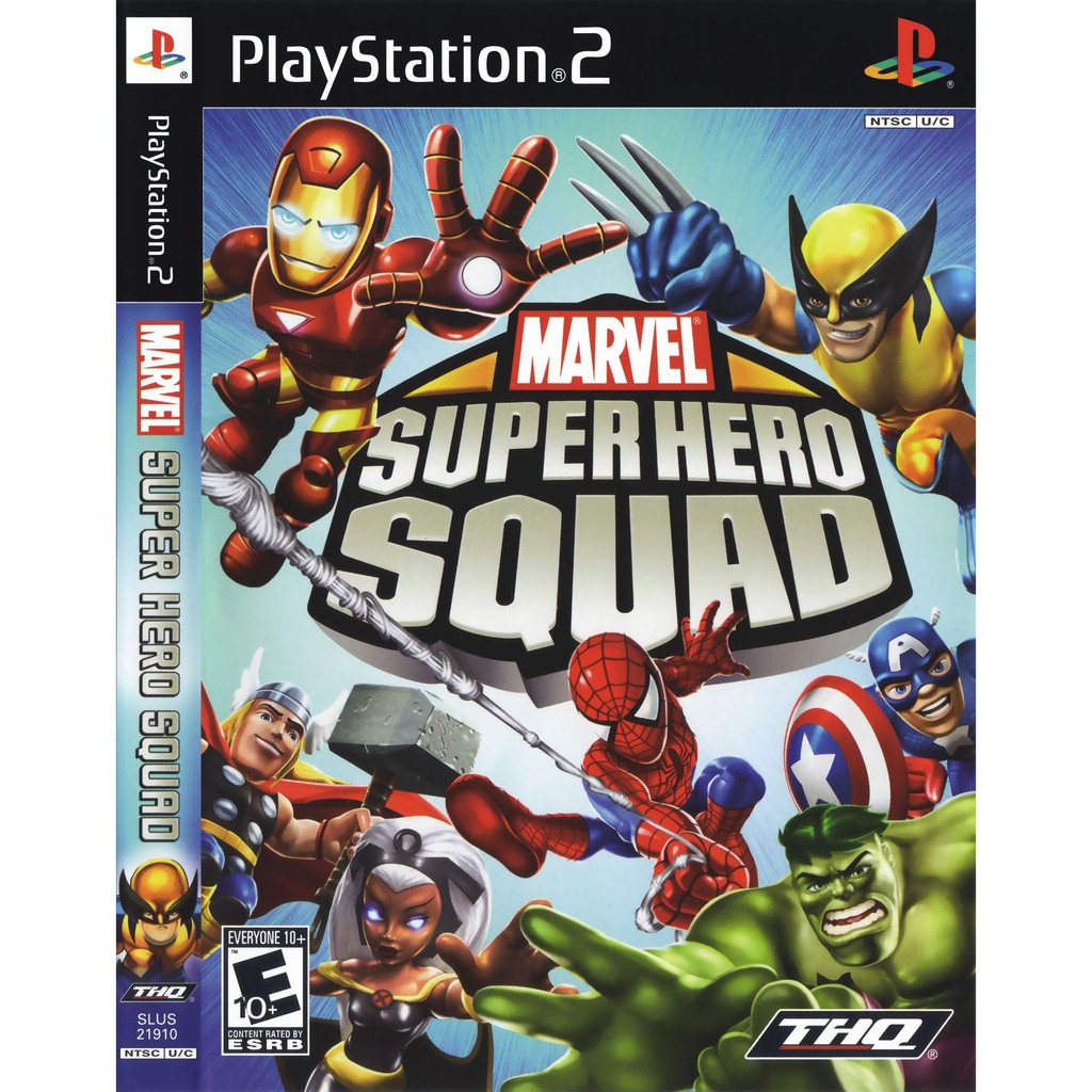 แผ่นเกมส์ Marvel Super Hero Squad PS2 Playstation 2 คุณภาพสูง ราคาถูก ...