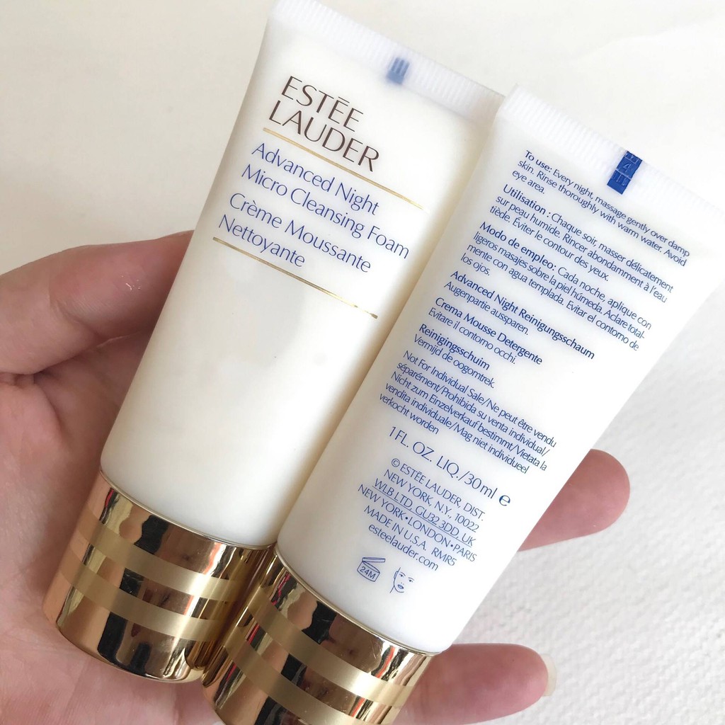 ESTEE LAUDER Advanced Night Micro Cleansing Foam 30 ml | Shopee Thailand