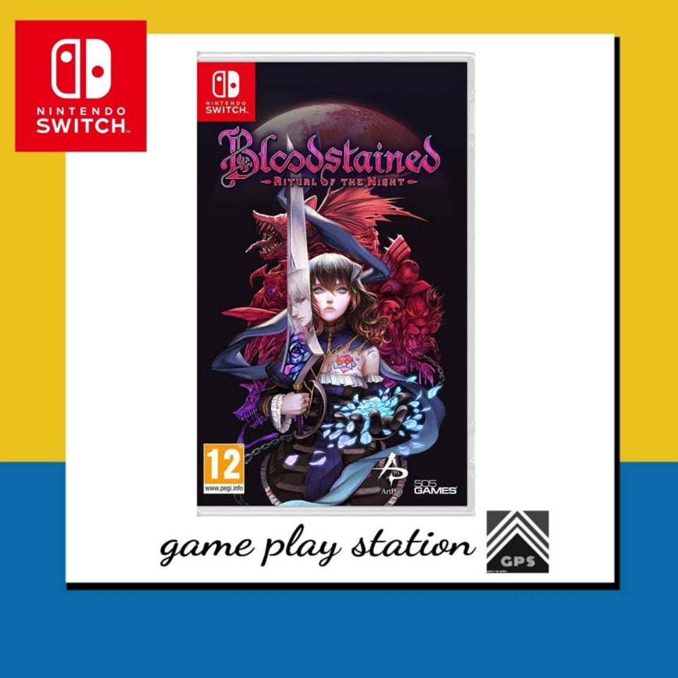 nintendo switch bloodstained ( english zone 2 ) | Shopee Thailand