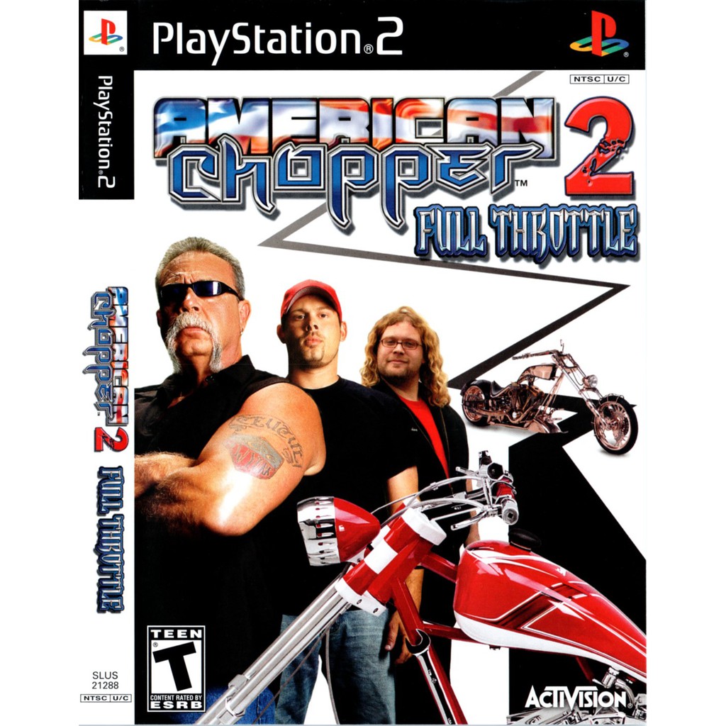 แผ่นเกมส์ American Chopper 2 Full Throttle PS2 Playstation2 คุณภาพสูง ...