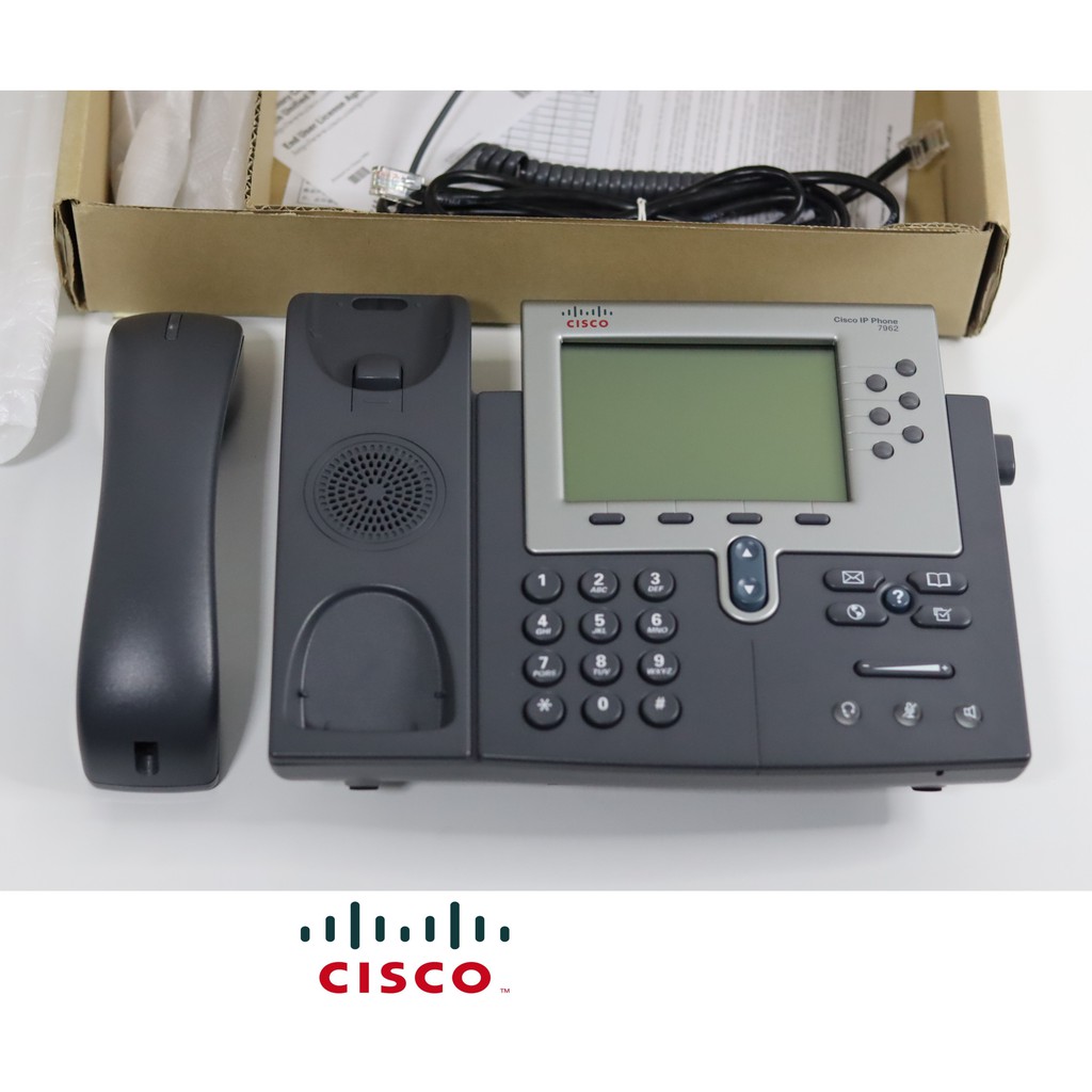 Cisco 7962G IP Phone Cisco Unified IP Phone 7962G ของแท้ ของใหม่เก็บ ...