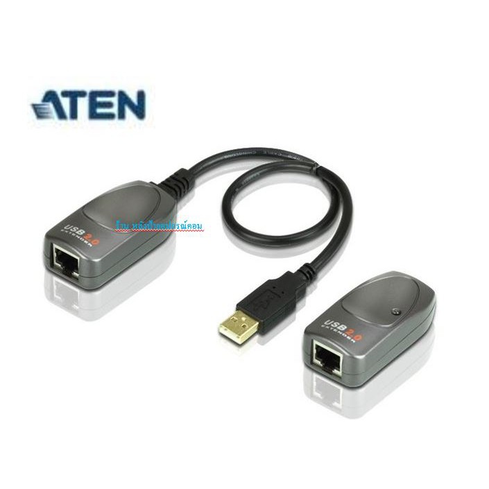 ATEN USB2.0 Extender ผ่านสาย LAN 60m. รุ่น UCE260 | Shopee Thailand