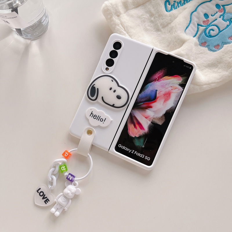 ใหม่ เคสโทรศัพท์มือถือ กันกระแทก ลายการ์ตูนหมี Snoopy Gloomy พร้อมจี้ ...