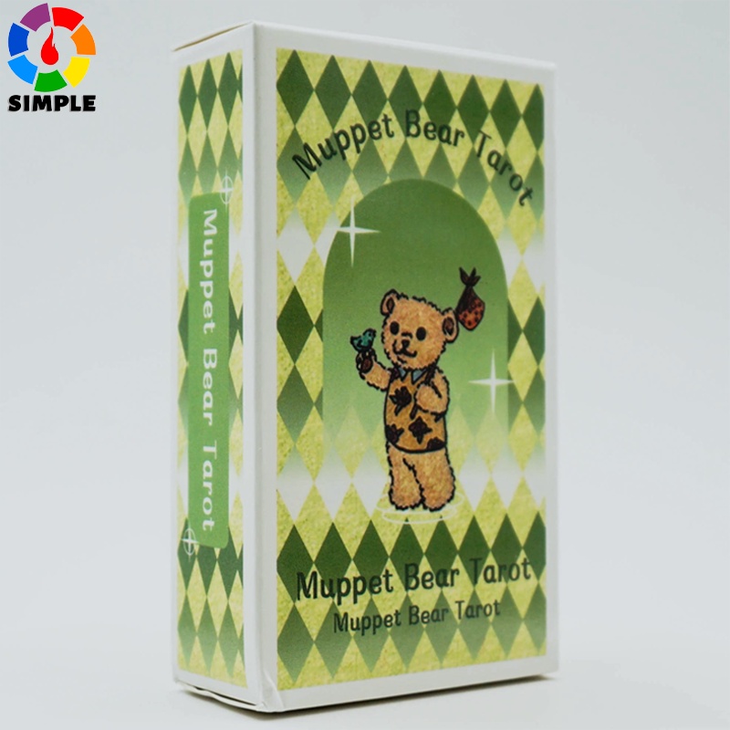 Muppet Bear Tarot Deck 78 Card Tarot Deck High Quality Board Game For ...