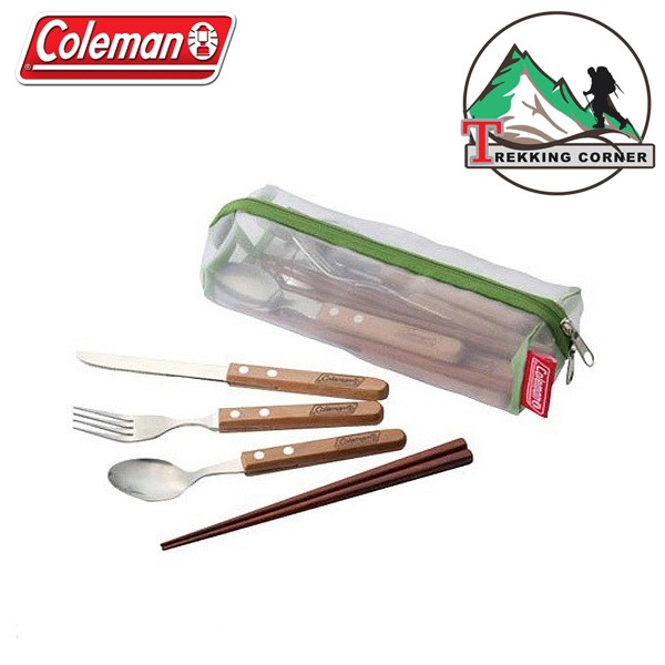 ชุดช้อนส้อม Coleman CUTLERY SET IV | Shopee Thailand