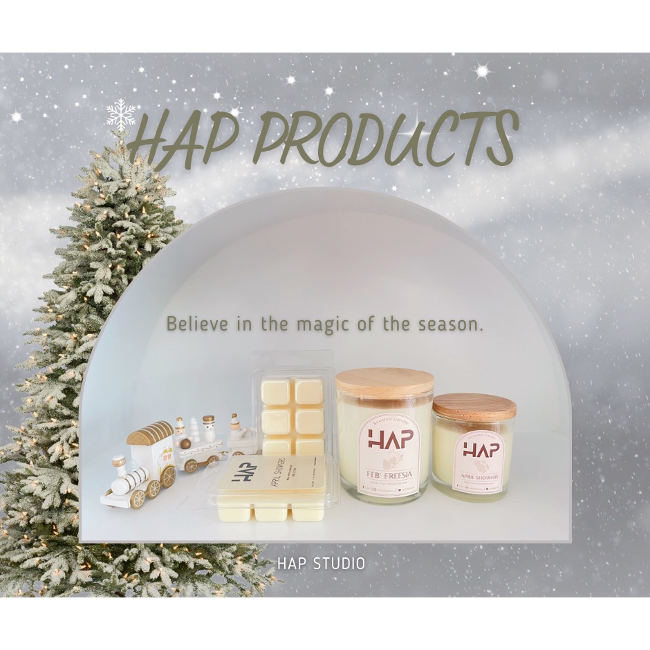 HAP Candle : เทียนหอมจากไขถั่วเหลืองธรรมชาติ | Shopee Thailand
