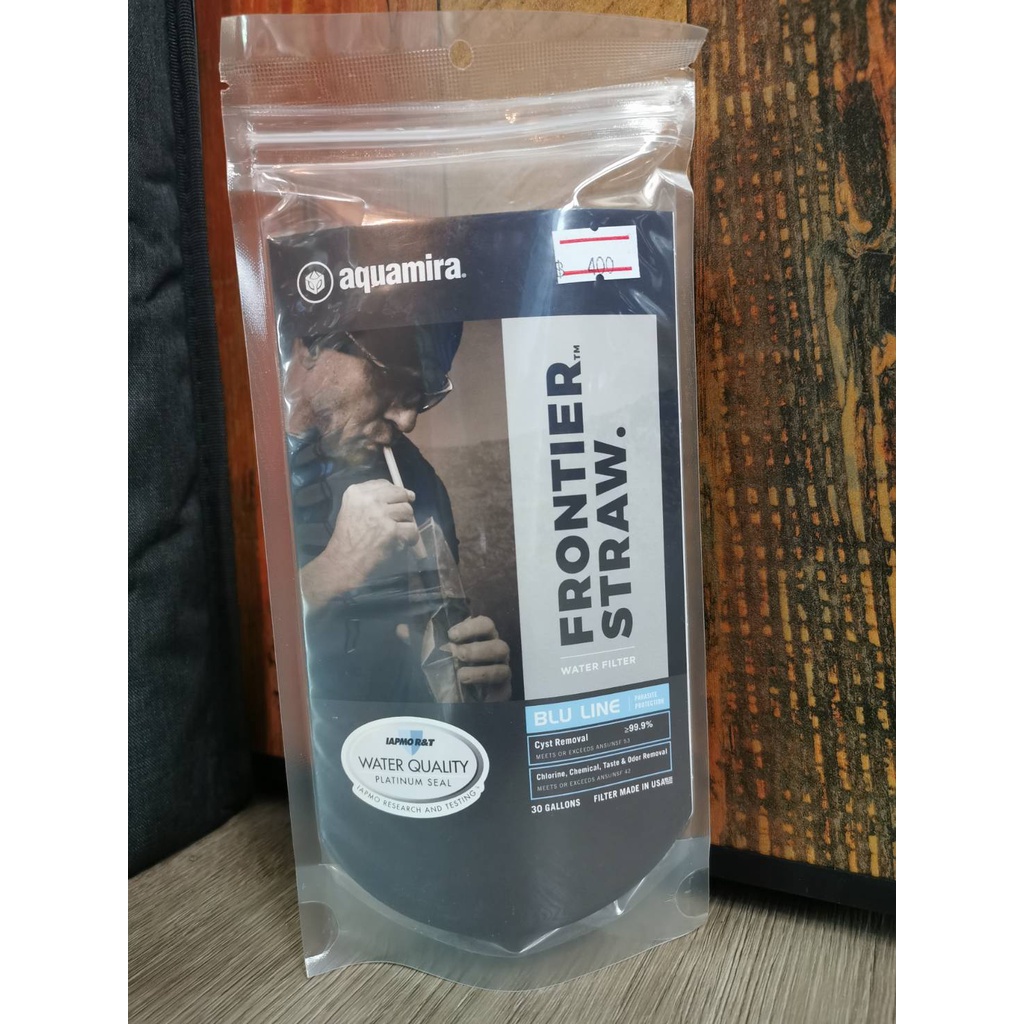 Aquamira Frontier Emergency Water Filter System อุปกรณ์กรองน้ำฉุกเฉิน ...