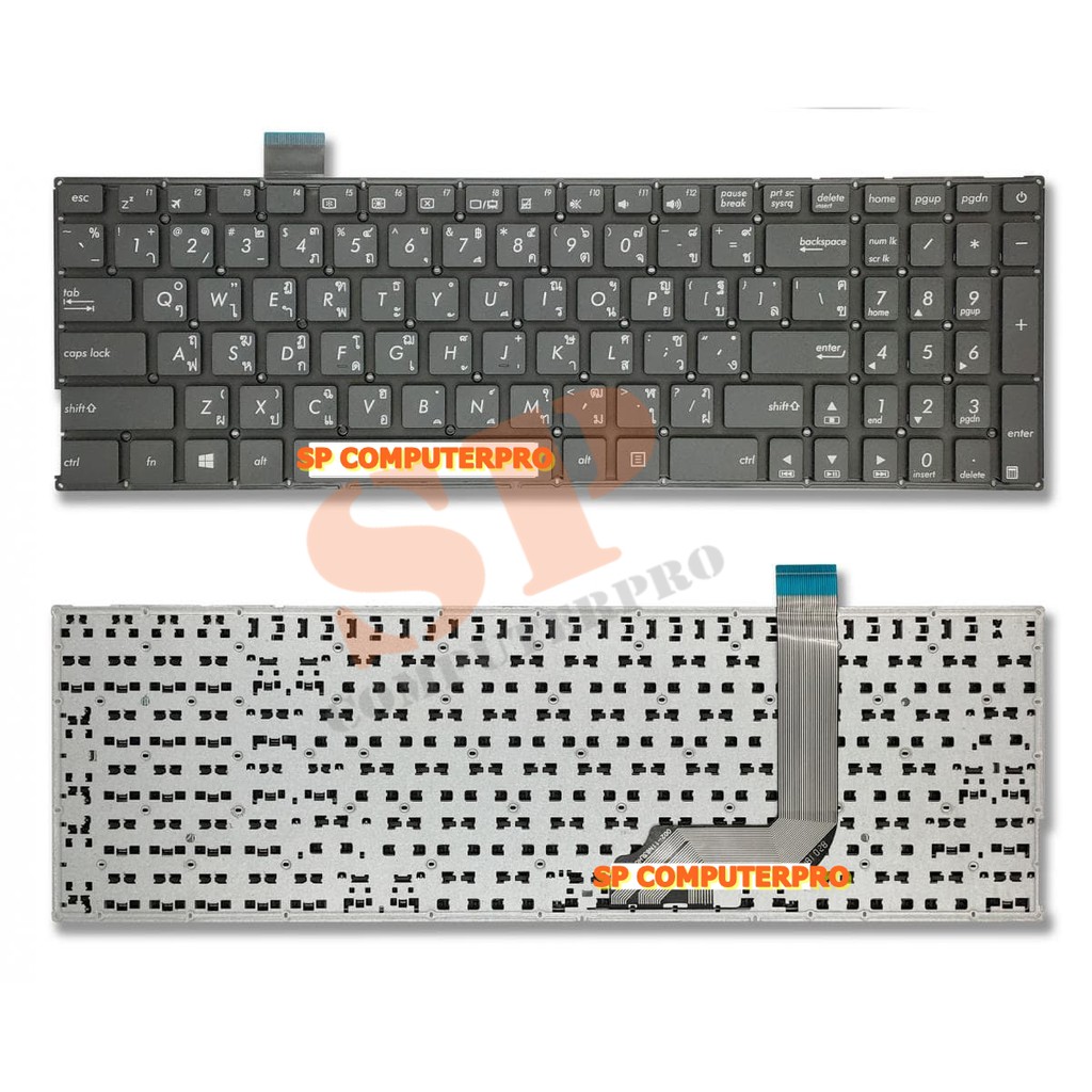 Asus Keyboard คีย์บอร์ดโน๊ตบุ๊ค ASUS X542 X542U X542U X542UR X542UQR ...
