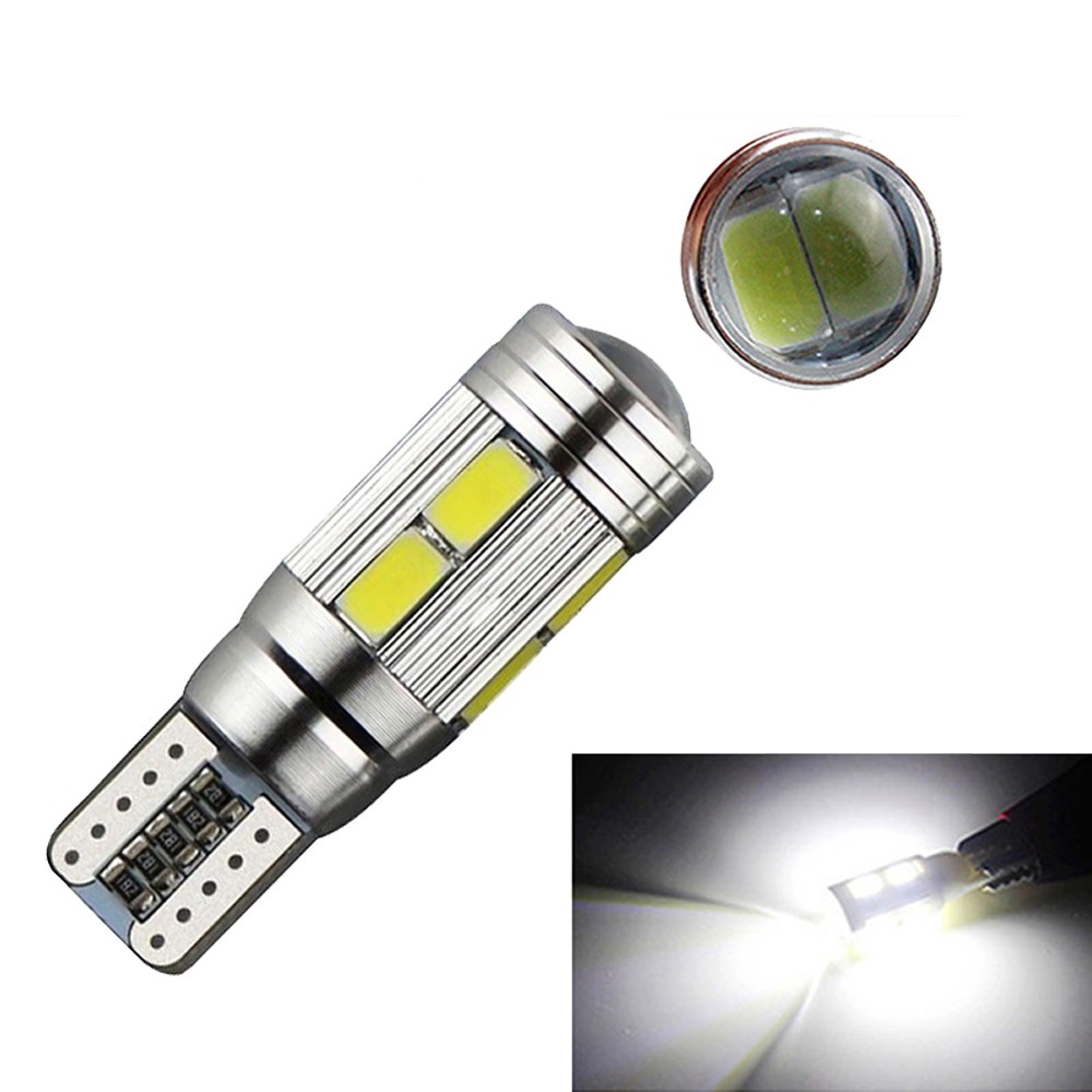 หลอดไฟ T10 6SMD LED 5630 W5W 168 501 194 CANBUS OBC | Shopee Thailand