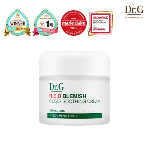 [พร้อมส่ง/ของแท้] Dr.G Red Blemish Clear Soothing Cream 70ml Doctor.G ...