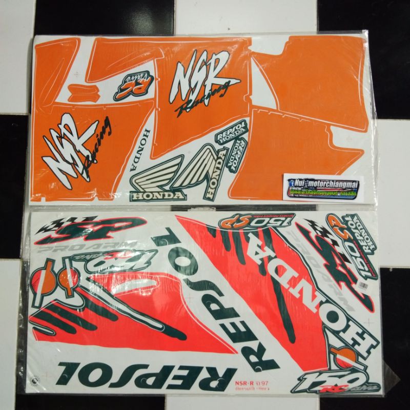 สติ๊กเกอร์Nsr sp Nsr-pro Honda Nsr Nsr sp ปี 97 สติ๊กเกอร์ติดรถ honda Nsr sp Nsr-pro Honda Nsr ...