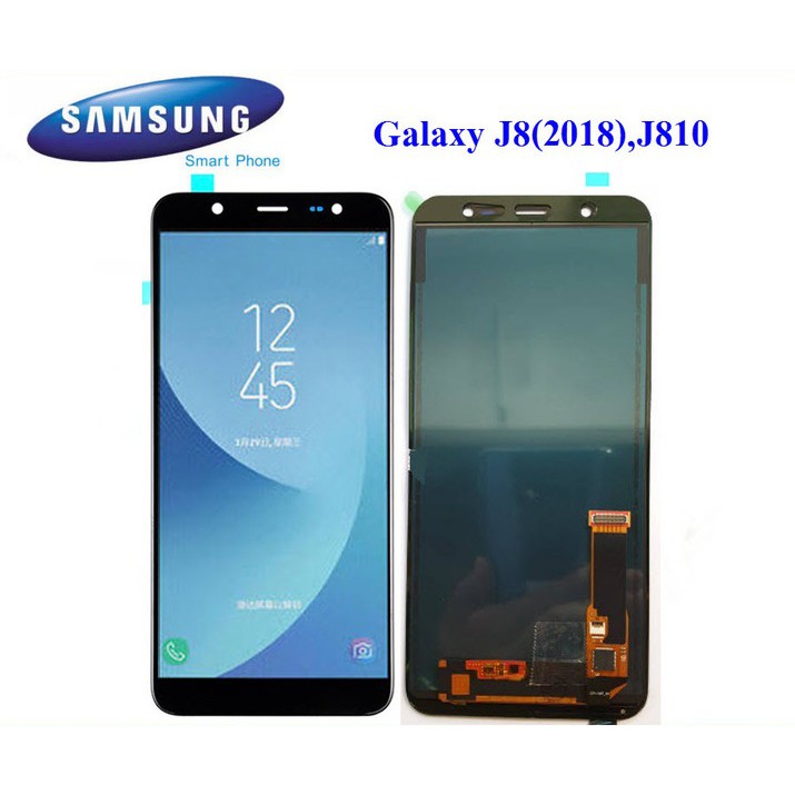 จอ LCD.Samsung Galaxy J8(2018),J810+ทัชสกรีน(A ปรับแสงไฟได้) ดำ ...